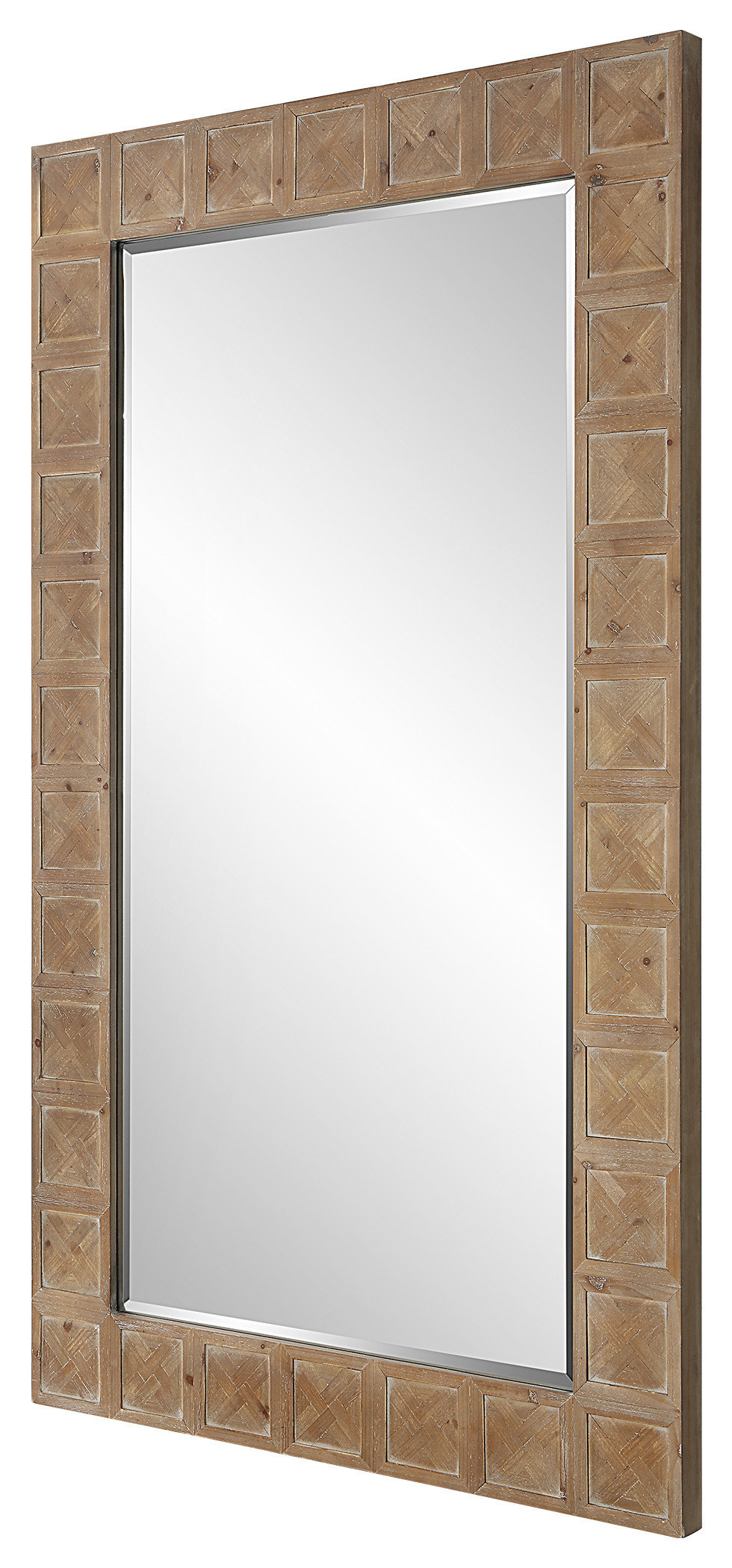 Ranahan Rustic Farmhouse Mirror - Farmhouse - Wall Mirrors - by Ownax ...