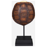 Faux Gopher Tortoise Shell on Stand - Contemporary - Decorative Objects ...