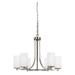 Generation Lighting Lighting 6-Light Chandelier - Transitional ...