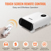 VEVOR Electric Wall Heater 1500W Remote Control Triple Safety ...