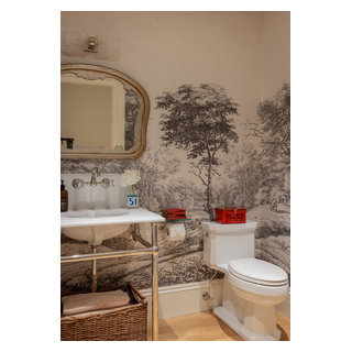 Eclectic South End Brownstone - Eclectic - Powder Room - Boston - by ...
