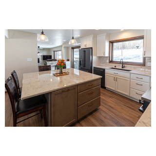 Main Level Transformation - Brookfield - Transitional - Kitchen ...