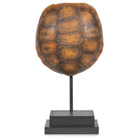 Faux Gopher Tortoise Shell on Stand - Contemporary - Decorative Objects ...
