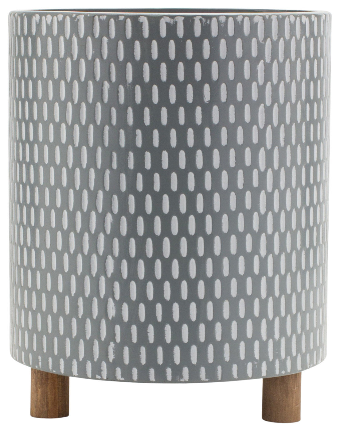 Decorative Pot With Legs, 3-Piece Set - Transitional - Indoor Pots And ...