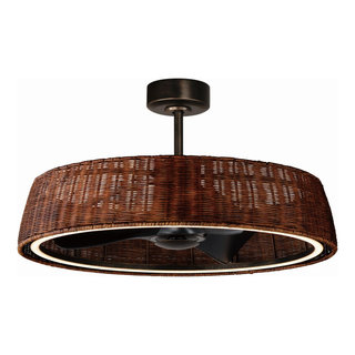 Maxim Tulum LED Fandelight - Tropical - Ceiling Fans - by Beautiful ...