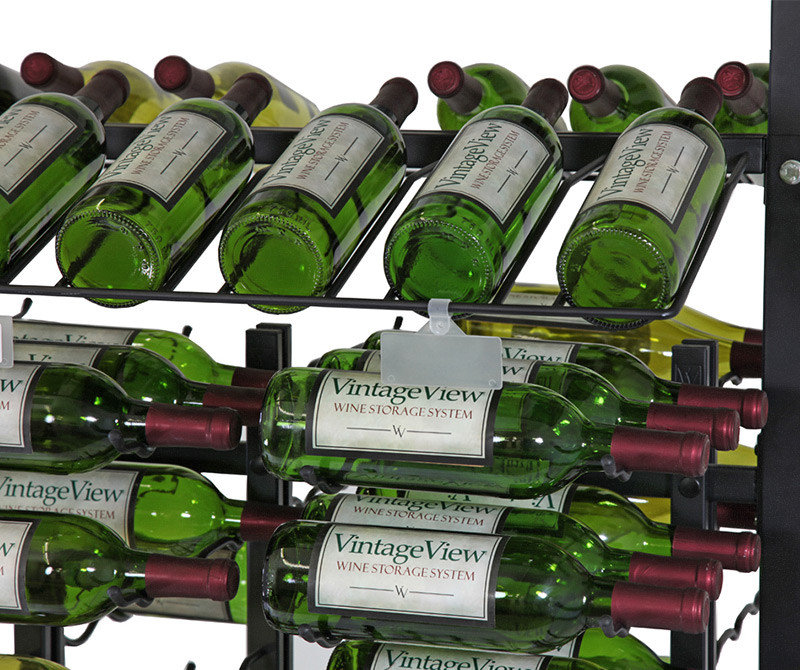 VintageView Foldover Price Tag Holders, 10-Pack - Wine Racks - by Wine ...