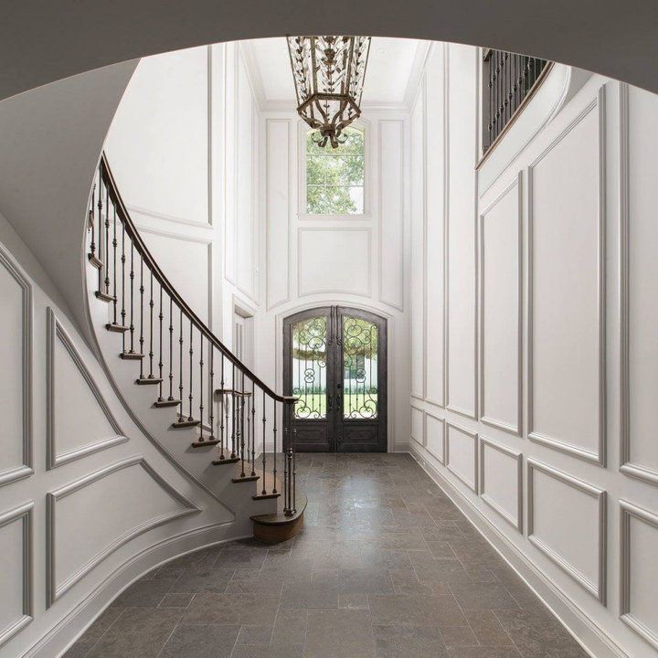 75 Wall Paneling Entryway Ideas You'll Love - November, 2025 | Houzz