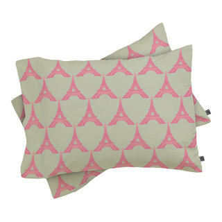 Deny Designs Bianca Green Oui Oui Pillow Shams, King, Queen ...