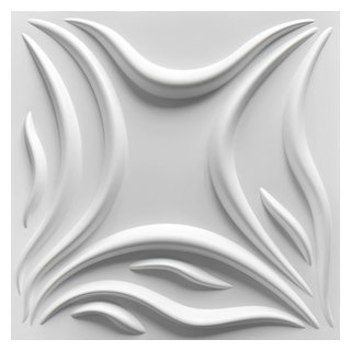 White Abstract 3D Wall Panels - Transitional - Wall Panels - by Dundee ...