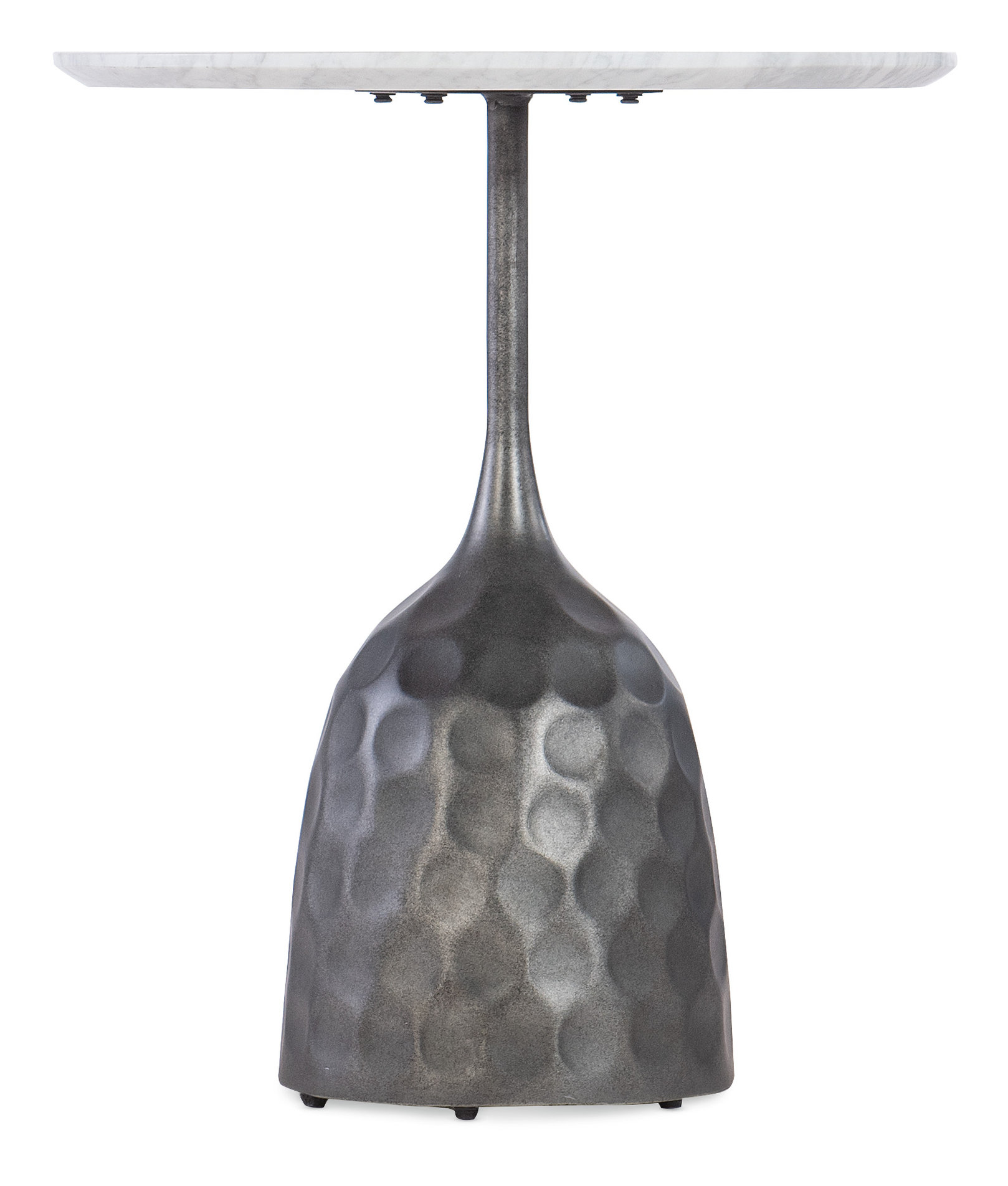 Zuri Dimple Base Accent Table - Industrial - Side Tables And End Tables ...