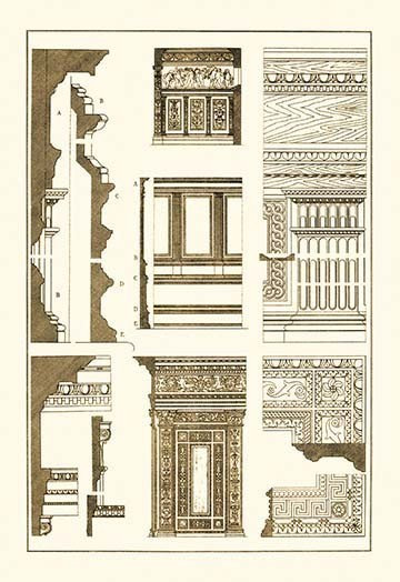 Wall-Facing with Wood-Paneling, 20" x 30" - Traditional - Prints And ...