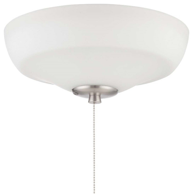 Craftmade Elegance Bowl Light Kit, Frosted White Glass - Ceiling Fan ...