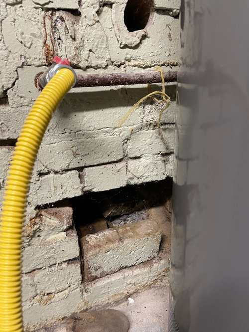 Seal chimney clean out in basement | Houzz Forum