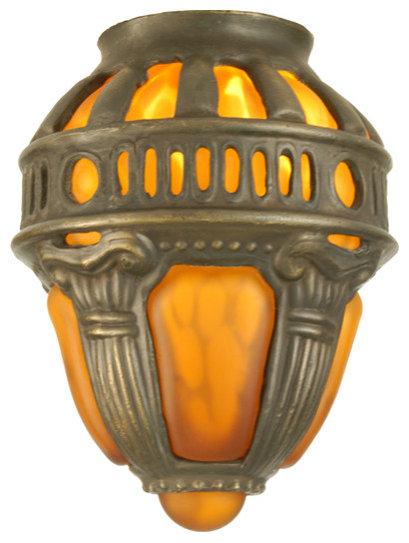 Meyda lighting 22087 SM Crown Shade - Traditional - Lighting Globes And ...