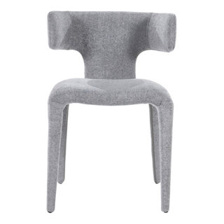 Fabric Modern Dining Chair, Eleonora Dave - Transitional - Dining ...