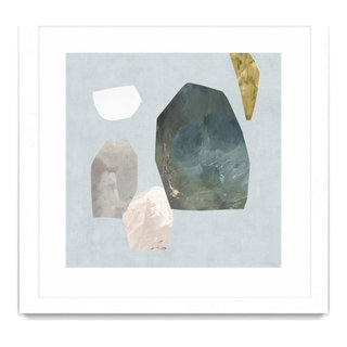 Giant Art 36x36 Assembly I Matted and Framed in Multi-Color ...