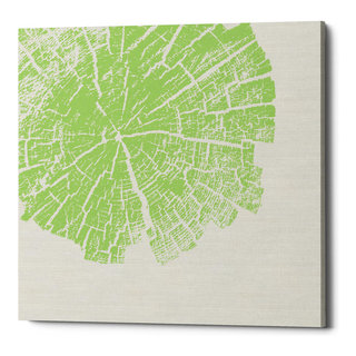 Epic Graffiti "Lime Slice" by Linda Woods, Giclee Canvas Wall Art, 12 ...