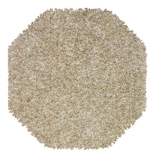 Dalyn UT100 Sand Area Rug, Octagon 6'x6' - Contemporary - Area Rugs ...