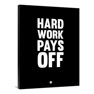 "Hard Work Pays Off Poster 1" Fine Art Print, 30" x 40" - Modern ...