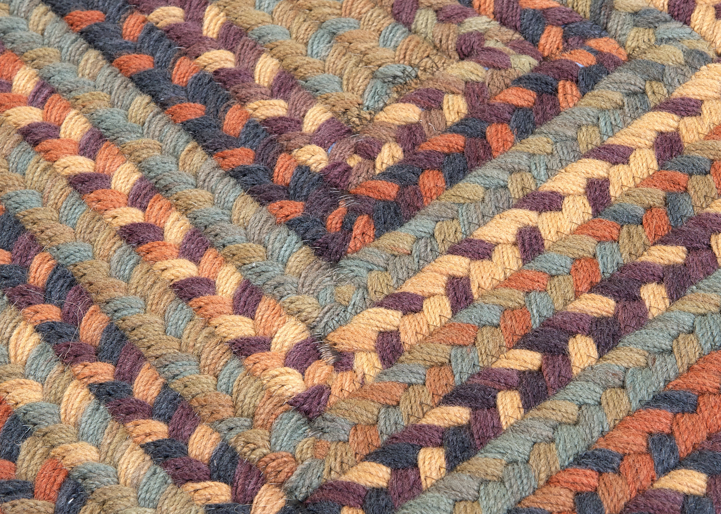 Ridgevale Variegated/Multi Indoor Rug Rustic Farmhouse RV20, 7'x9 ...