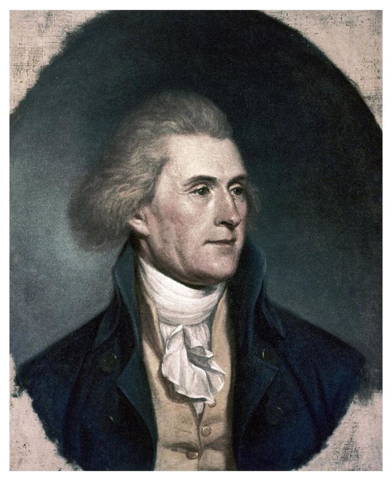 "Thomas Jefferson" Digital Paper Print by Unknown, 18"x24", 24"x32 ...