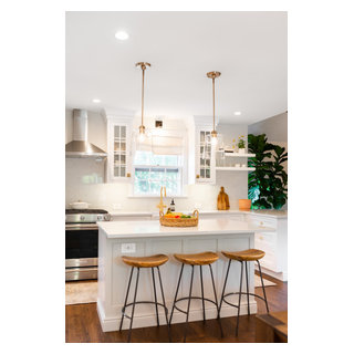 Brushed Gold Celsius All-in-One - Transitional - Kitchen - Chicago - by ...