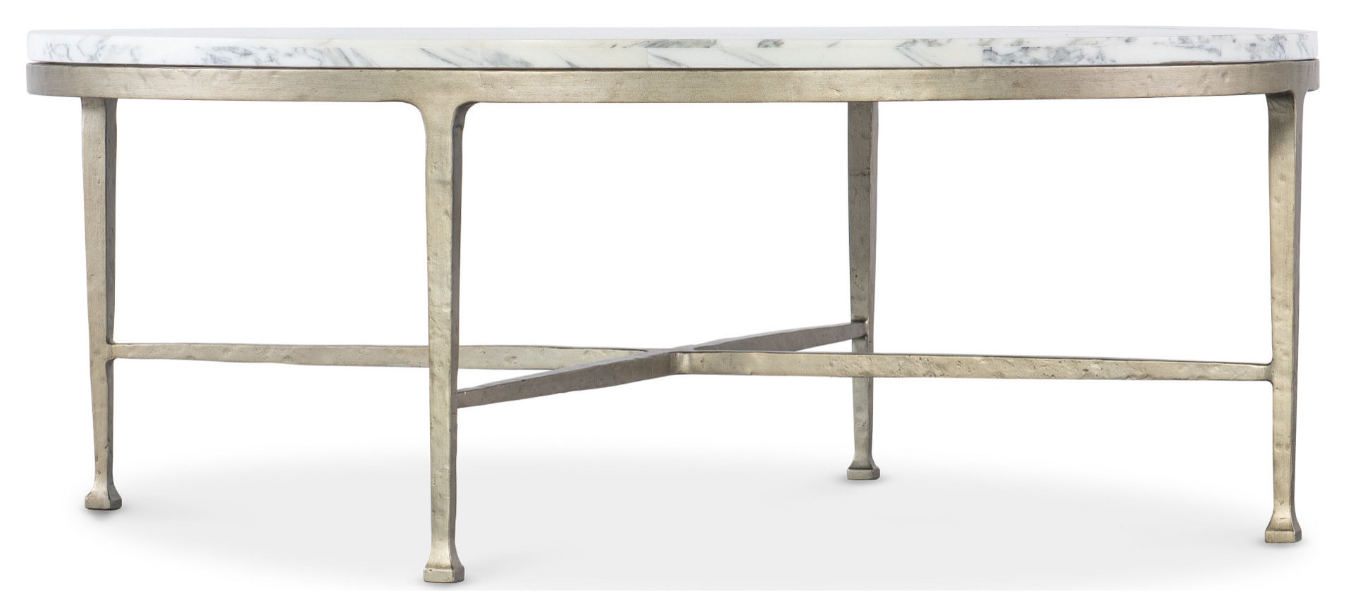 Hooker Furniture M13-80111-95 Jules 42" Diameter Marble Top Iron ...
