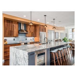 Short North Kitchen and Dining Room Remodel - Columbus, OH - Midcentury ...