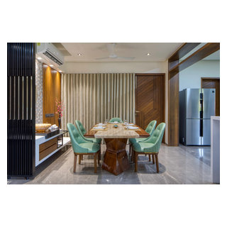 The Span House - Modern - Dining Room - Ahmedabad - by Umang Shah ...