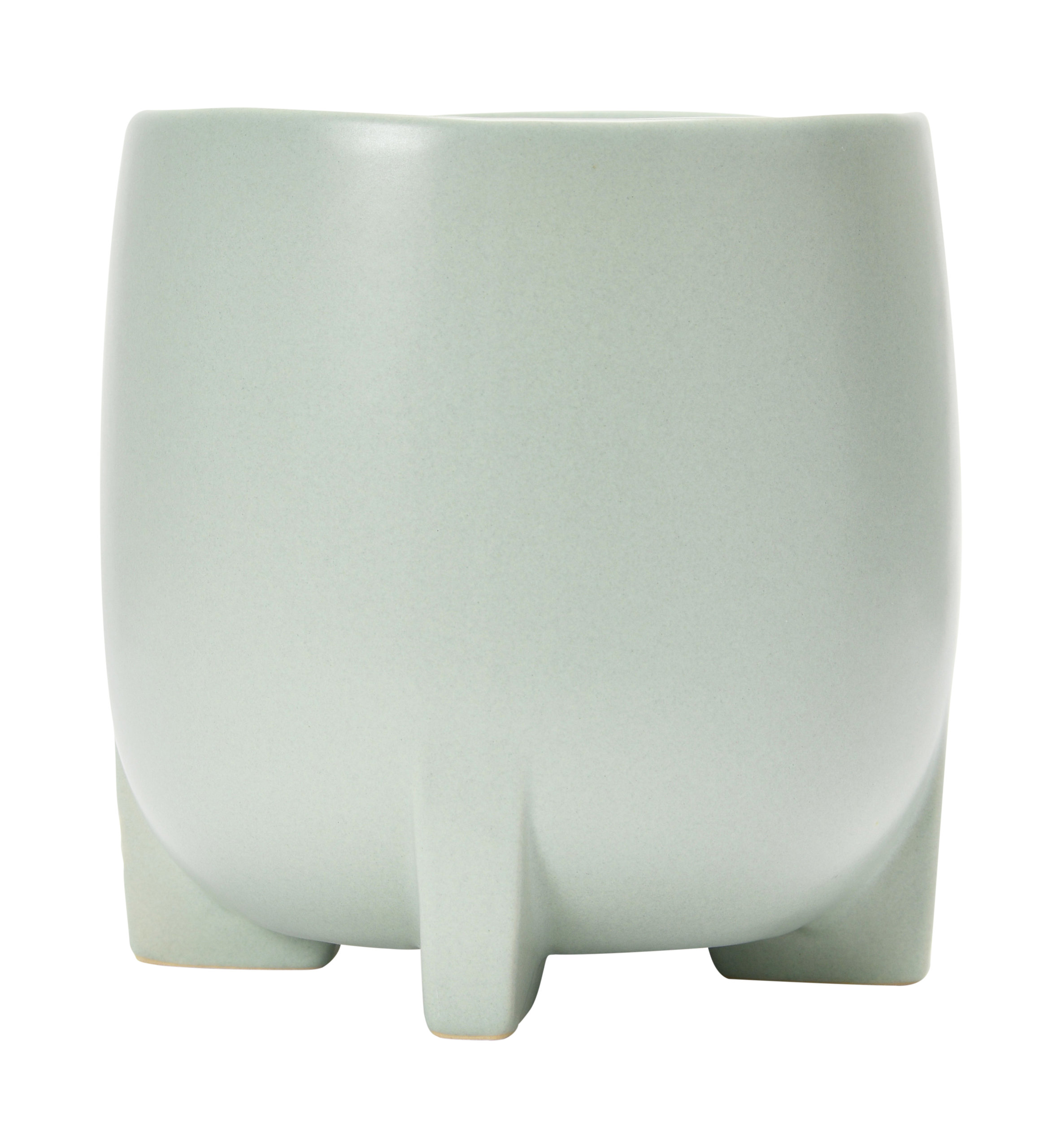 Stoneware Footed Planter - Transitional - Indoor Pots And Planters - by ...