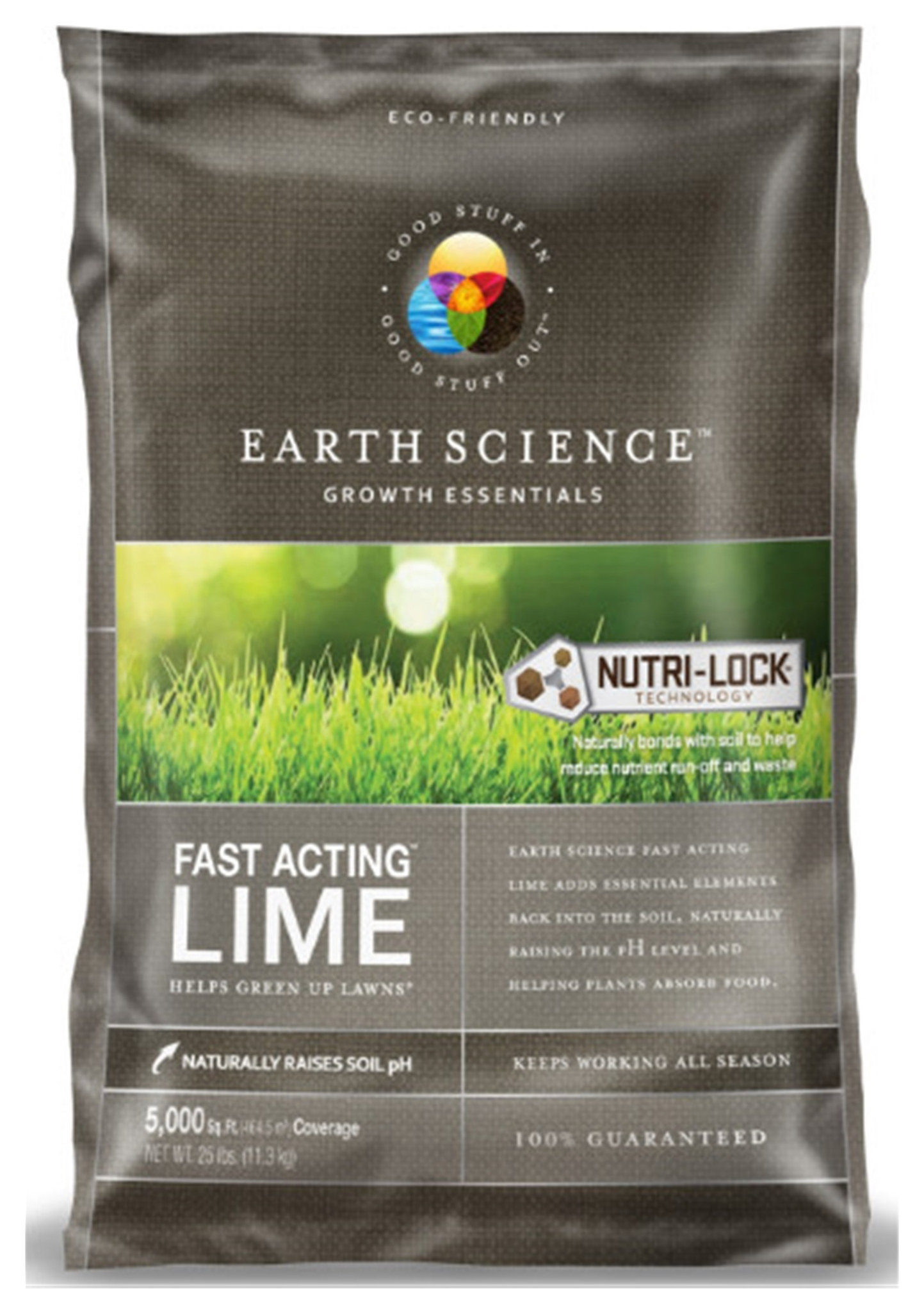 Earth Science Fast Acting Lime 5000 sq. ft. 25 lb - Traditional ...