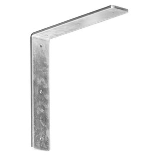 2"x20"x20" Hamilton Steel Bracket, Hammered Black, 2Wx10"Dx10"H ...