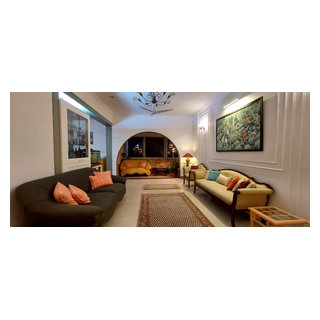 ROHAN VASANTHA- MAKEOVER - Transitional - Living Room - Bengaluru - by ...