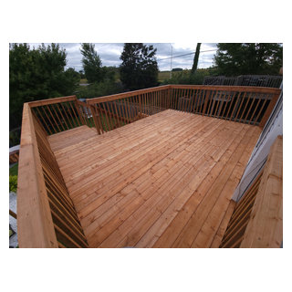 250 Sqft. Elevated Deck - Modern - Deck - Ottawa - by Mjolnir ...