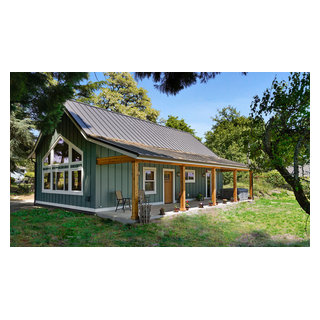 Rustic Accessible Living Cabin - Rustic - Verandah - Other - by G ...