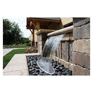 Backyard Colorfalls Water Feature - Modern - by Regency Irrigation Ltd ...