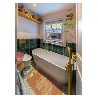Putney extension and ground floor refurbishment - Bathroom - London ...
