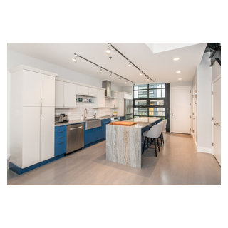 Modern & Industrial Loft Kitchen in Washington D.C. - Contemporary ...