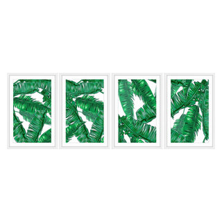 Pensacola Quadriptych, 120x45 - Tropical - Prints And Posters - by ...
