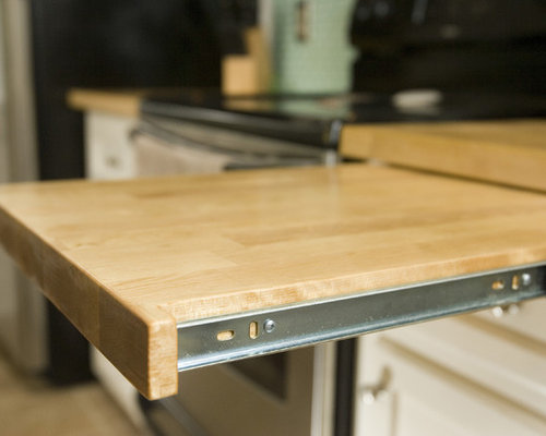 Slide Out Cutting Board Design Ideas & Remodel Pictures | Houzz