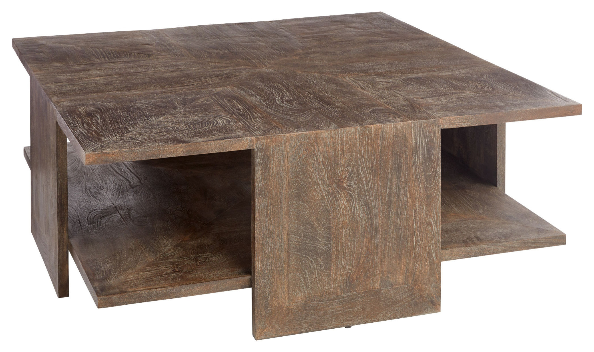 Alta Cocktail Table, C Walnut - Farmhouse - Coffee Tables - by CYAN ...