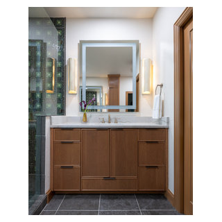 Kessler Park Spanish-Colonial Renovation - Traditional - Bathroom ...
