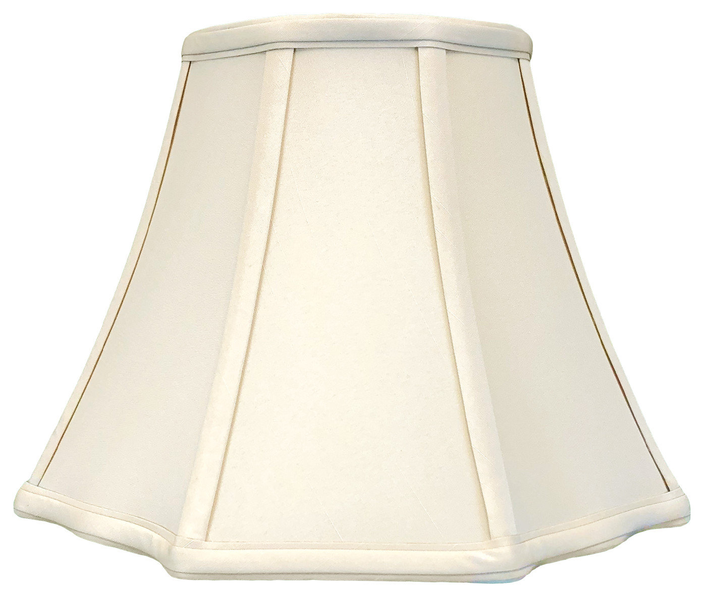 Royal Designs Flare Bottom Outside Corner Scalloped Basic Lamp Shade ...