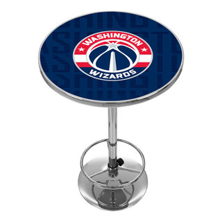 NBA Chrome Pub Table - Contemporary - Indoor Pub And Bistro Tables - by ...