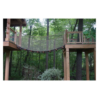 Custom Modern Rustic Tree House - Rustic - Detroit - by Miles Bradley ...