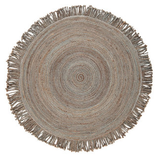 BRD259F Rug, 6' Round - Beach Style - Area Rugs - by HedgeApple | Houzz