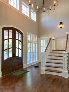 Different window and door heights for 10ft ceiling