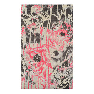 Dalyn Modern Greys MG601 Blush Rug, 3'3"X5'3" - Contemporary - Area ...