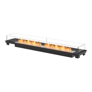 EcoSmart™ Linear 90 Ethanol Fire Pit Kit, Built-In Fireplace ...