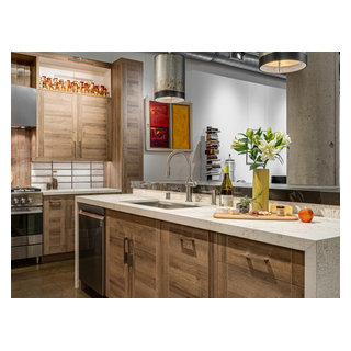 Industrial Loft Kitchen - Industrial - Kitchen - Minneapolis - by ...